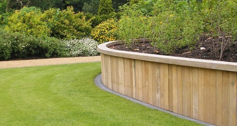 Timber Retaining Wall Services: How Does It Help Your Yard Look ...